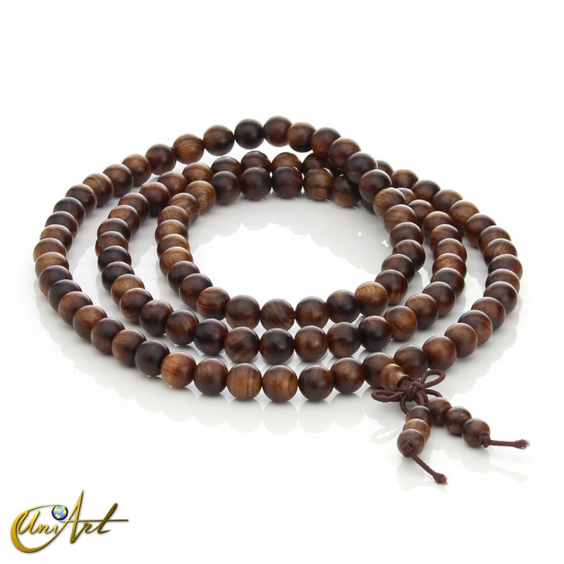 Buy Sandalwood beads Japa Mala