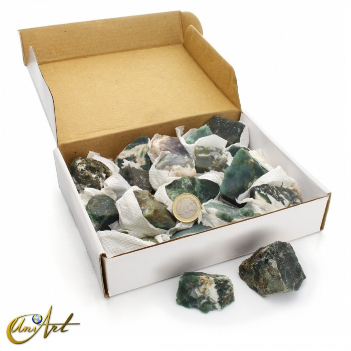 Buy one kilo of raw Moss Agate