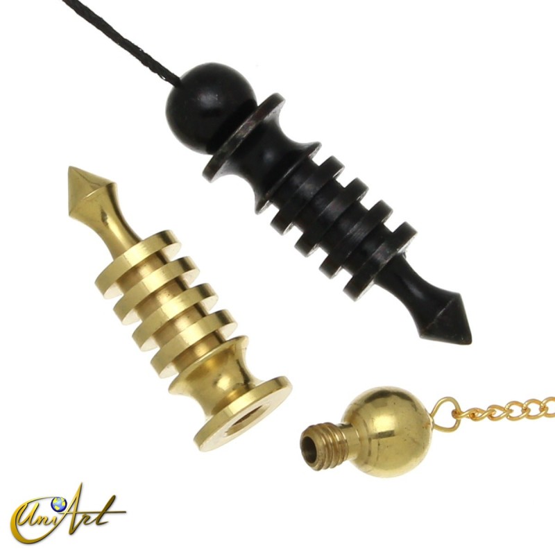 Isis metal pendulum with cavity