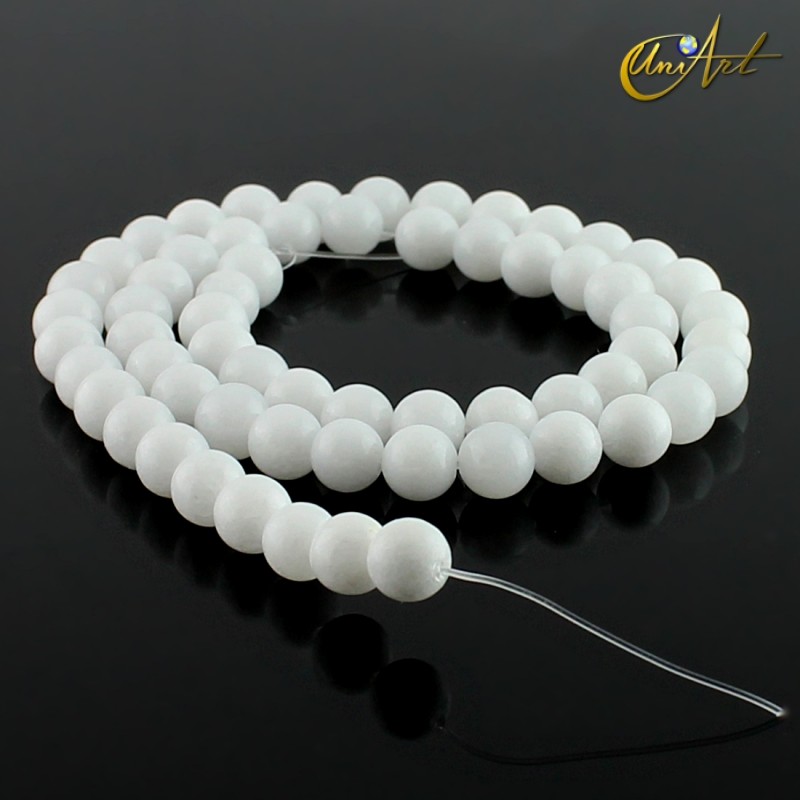 White jade, ball strips